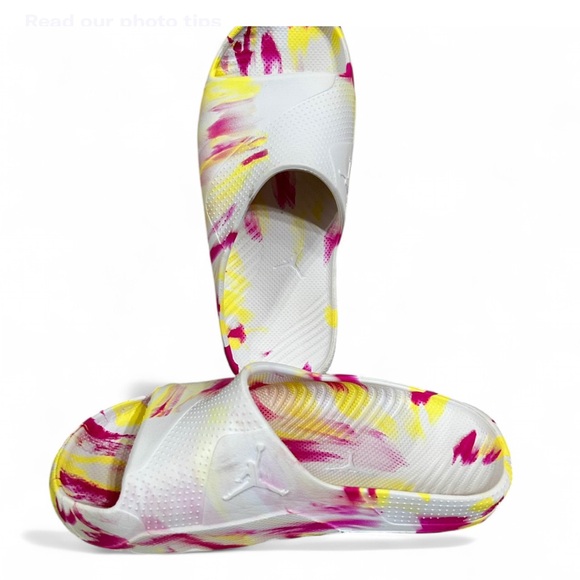 Jordan | Shoes | Jordan Girls Colorful Slide Sandals 78 | Poshmark
